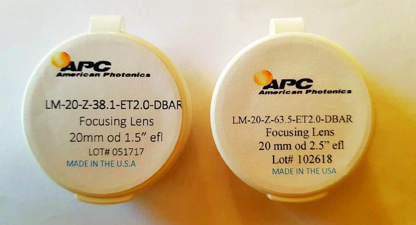 APC Premium ZnSe Focal Lens for CO2 Laser – BesCutter Canada